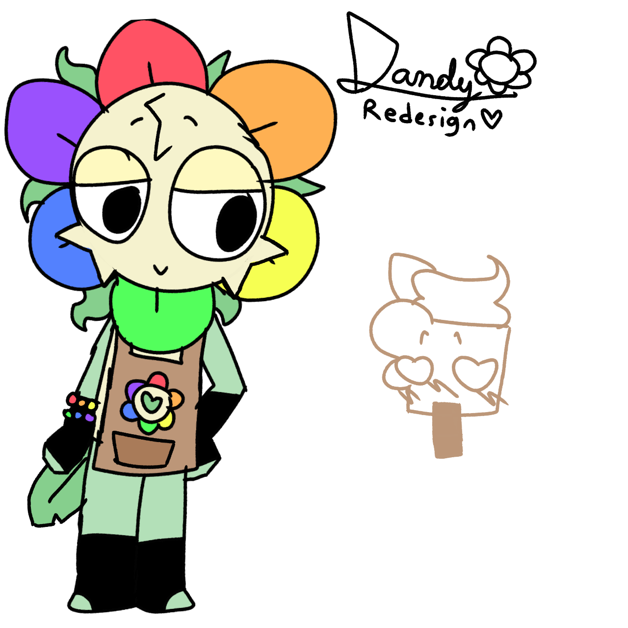 Dandy redesign cuz he deserves it - ibisPaint