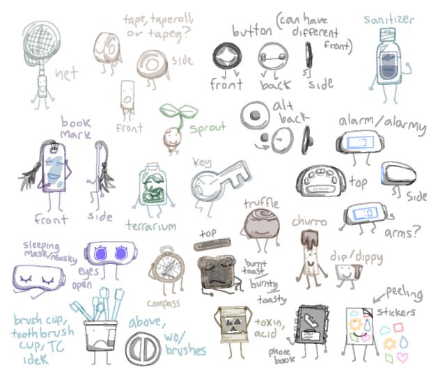 object character concepts - ibisPaint