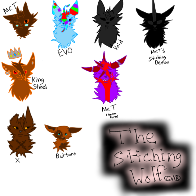 Main Characters Of StW - ibisPaint