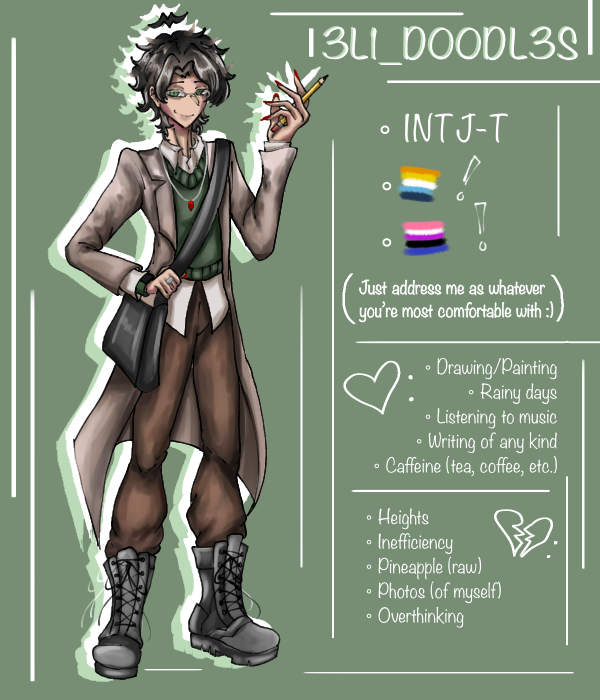 Persona Reference WIP - ibisPaint