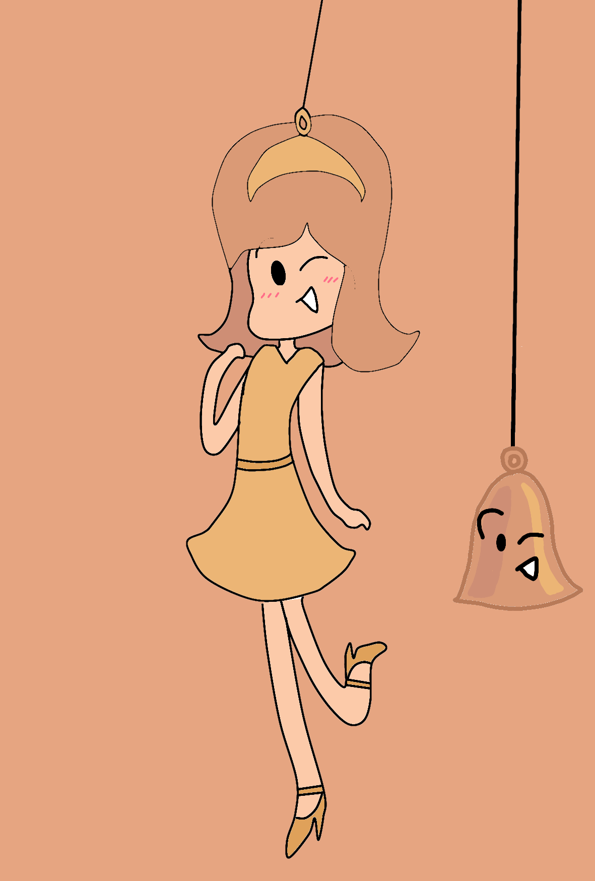 🔔 Bfdi Bell as human 🔔 - ibisPaint