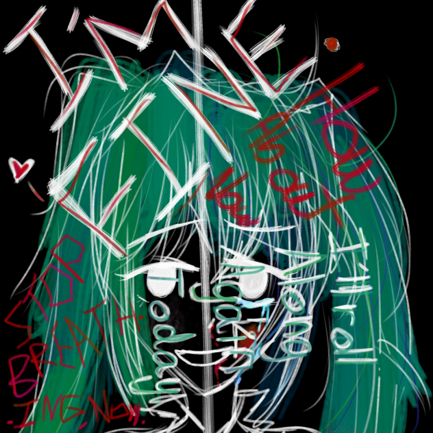 Rolling girl vent slash fan art - ibisPaint