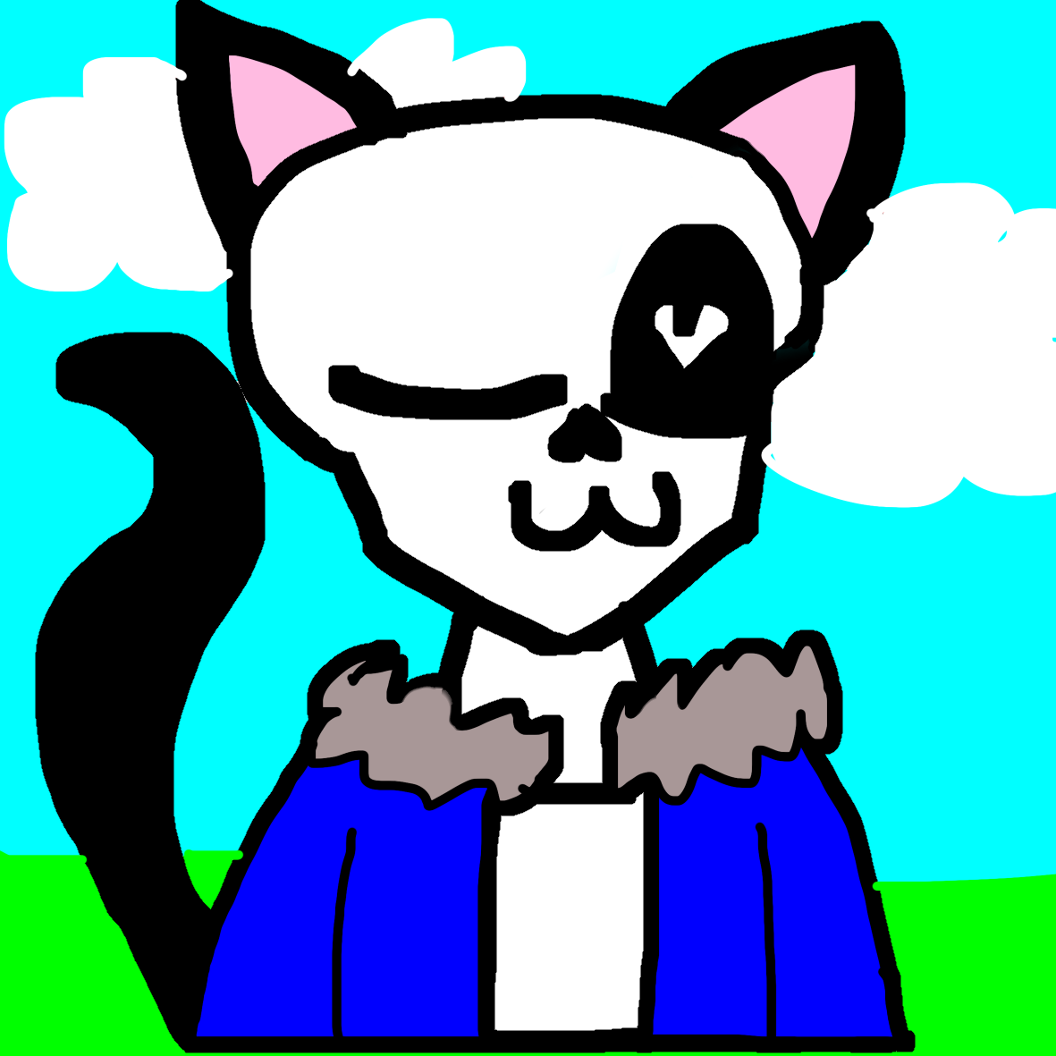 Halloween Cat Sans - ibisPaint