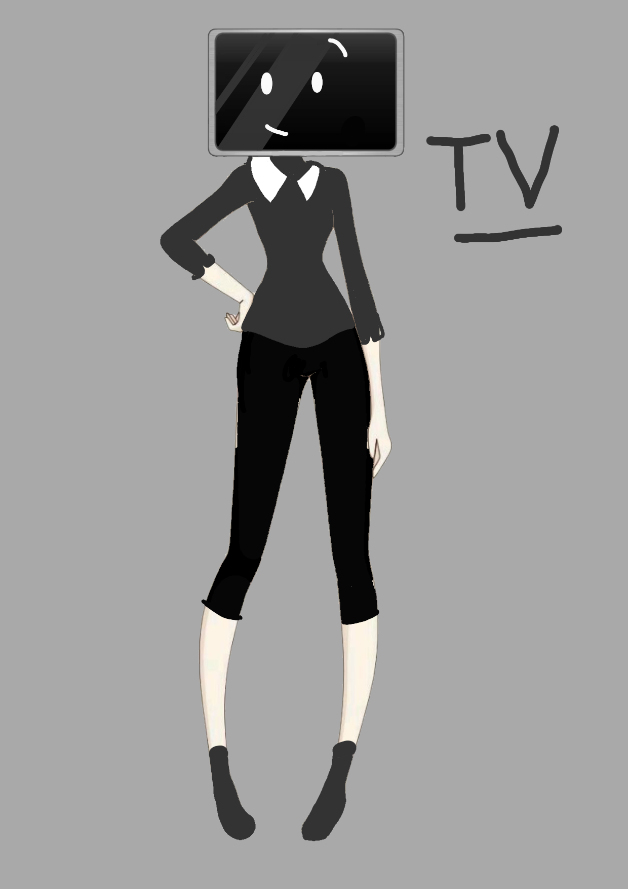 📺 Bfdi TV as human 📺 - ibisPaint