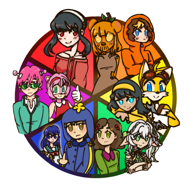 Colour wheel art challenge!! - ibisPaint
