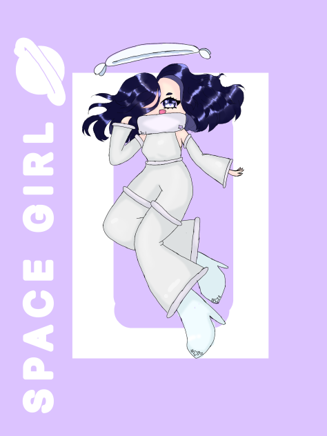 SPACE GIRL - ibisPaint