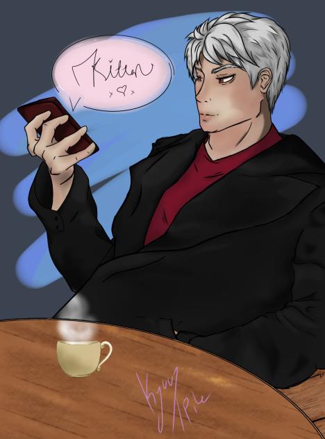 Texts and Coffee - ibisPaint