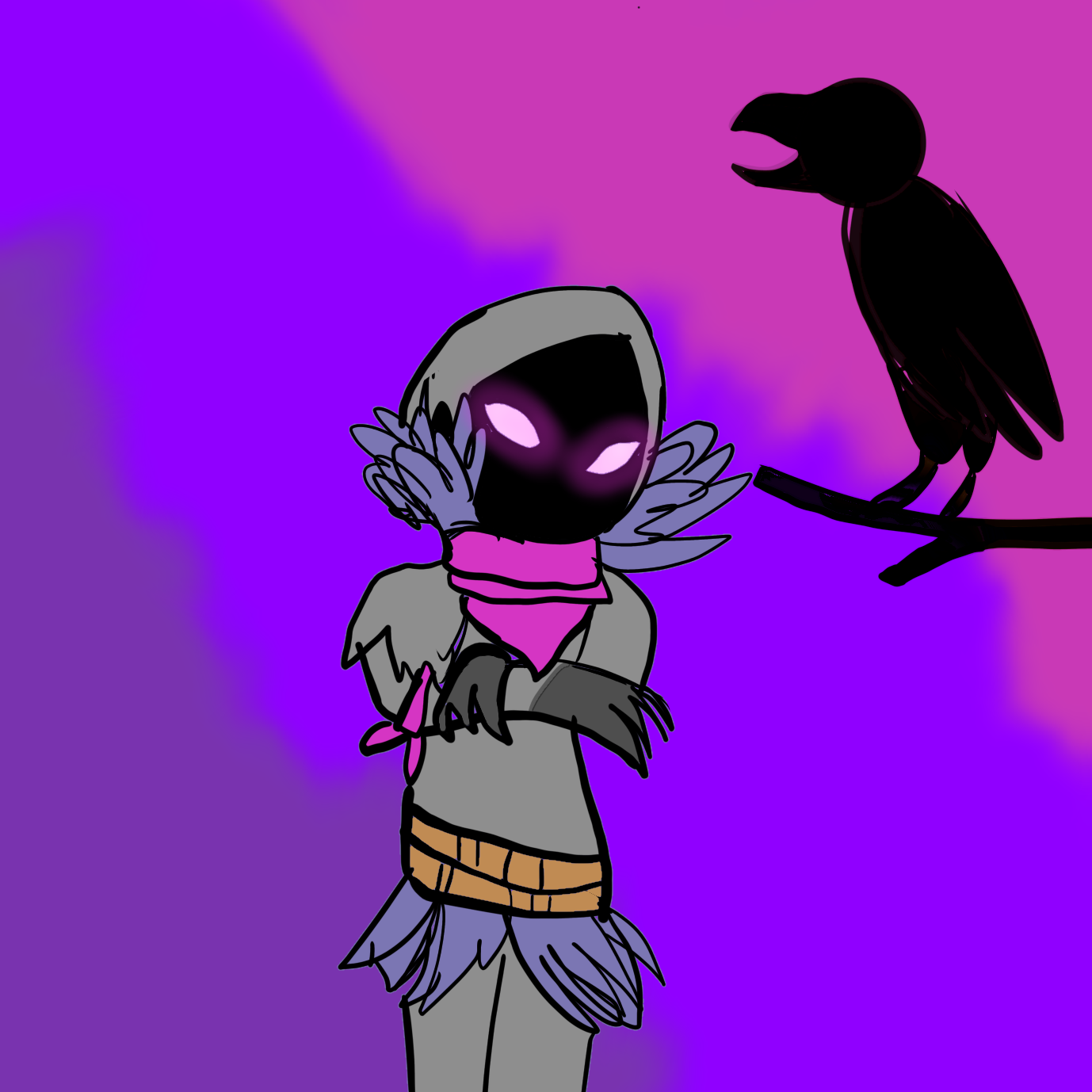 Fortnite Raven - ibisPaint
