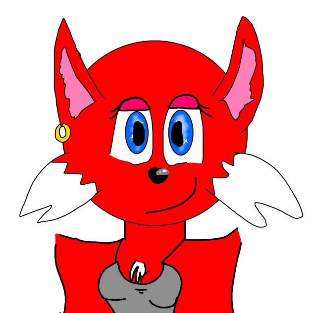 Sonic character cfanmade - ibisPaint