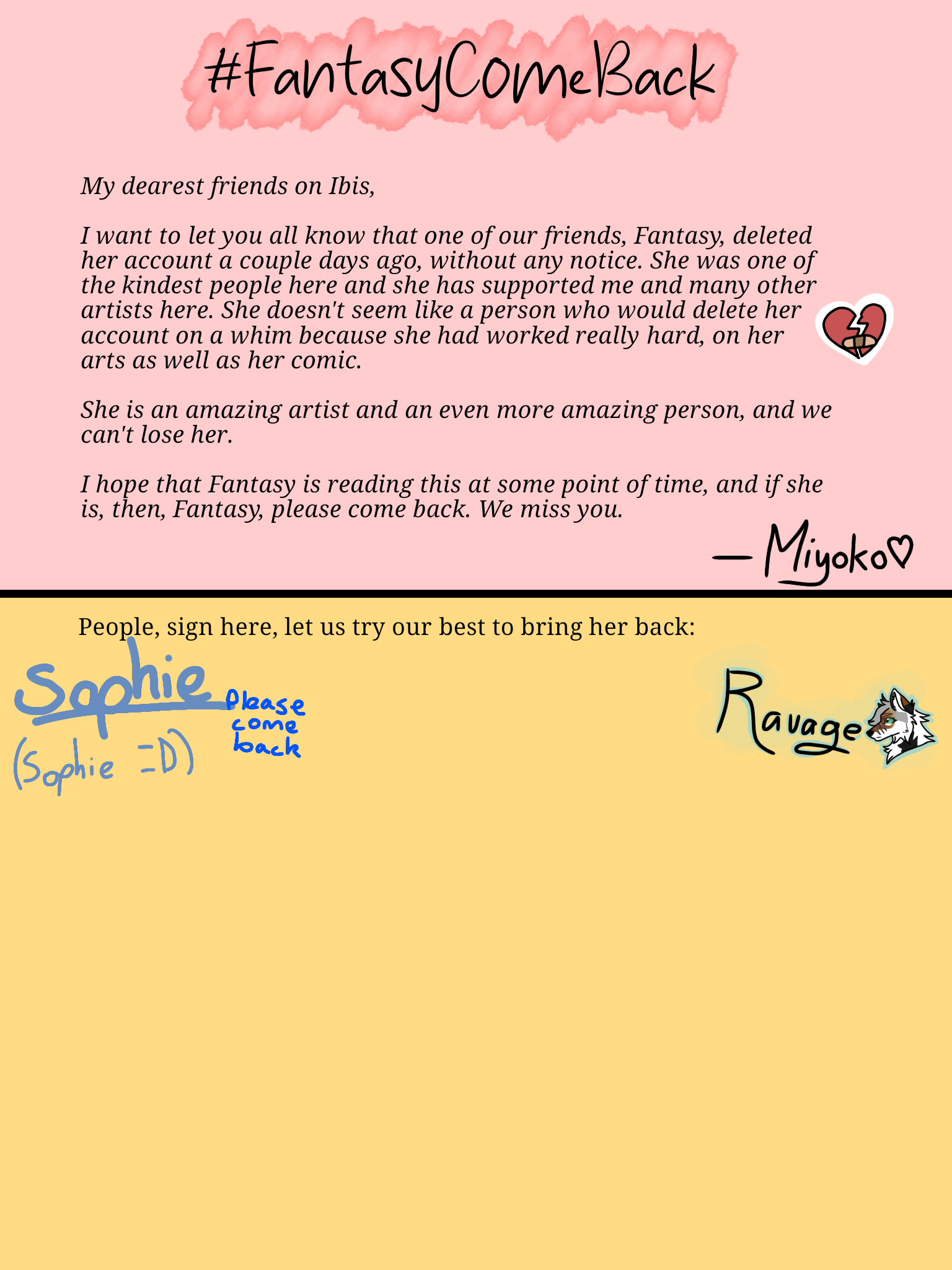 PETITION - ibisPaint