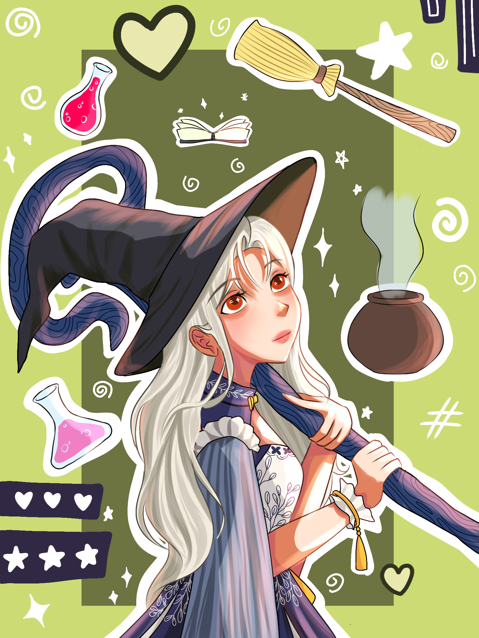 the witch - ibisPaint