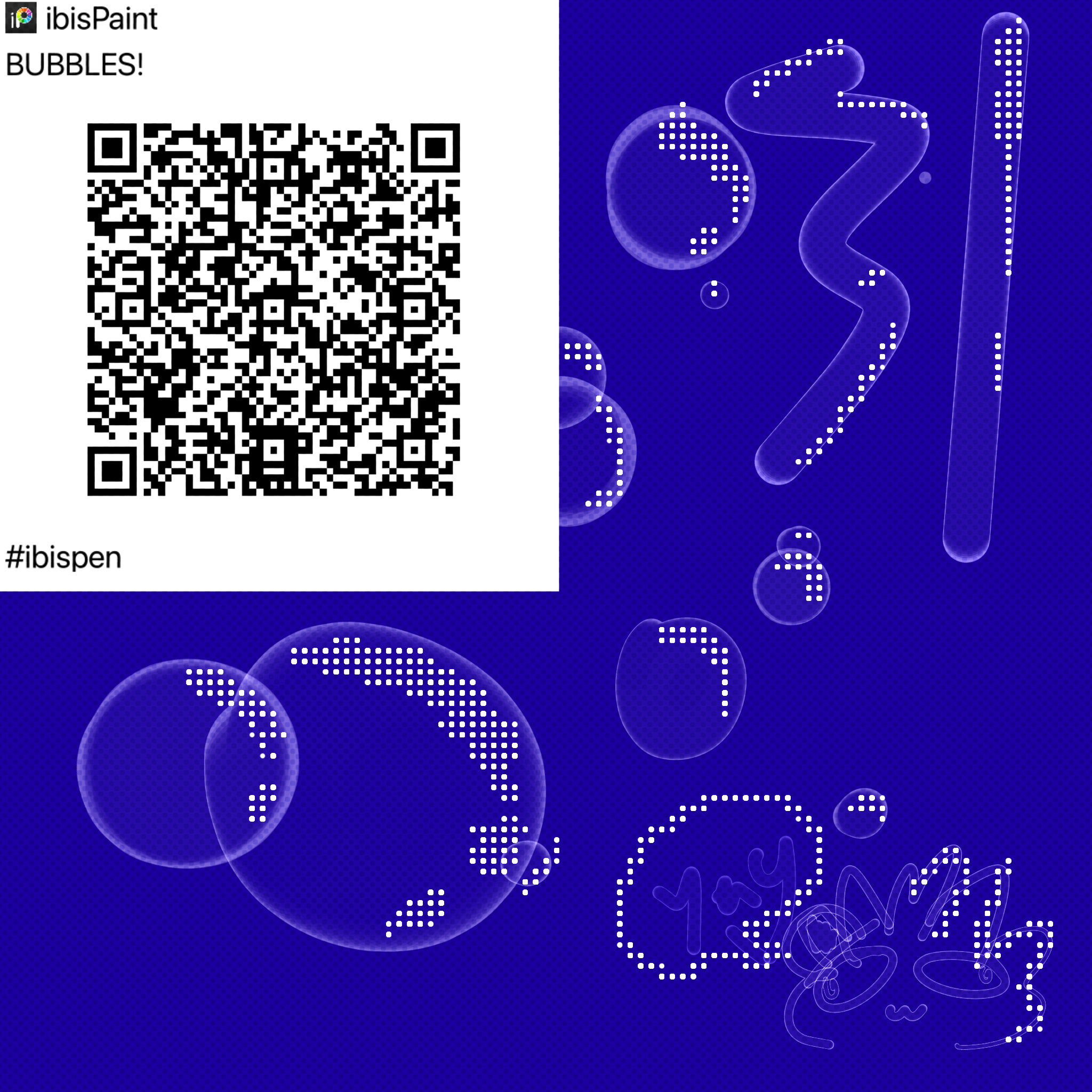 SILLY BUBBLE BRUSH!! - ibisPaint