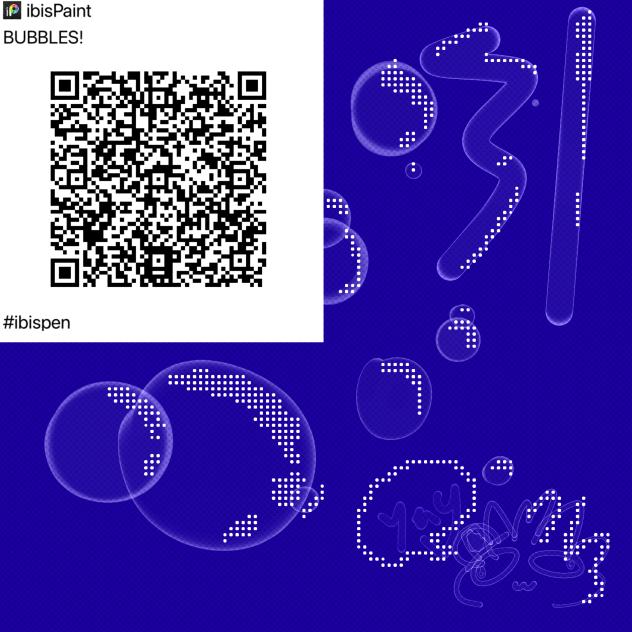 SILLY BUBBLE BRUSH!! - ibisPaint