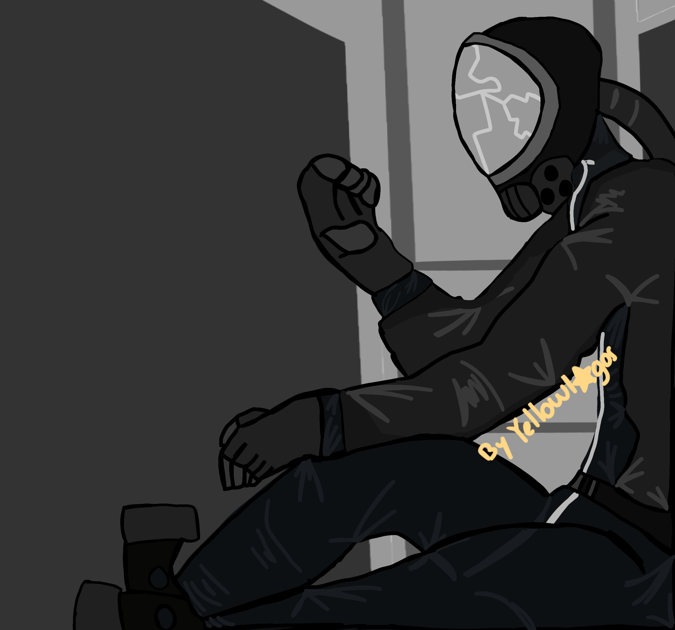 Thinking about something - ibisPaint