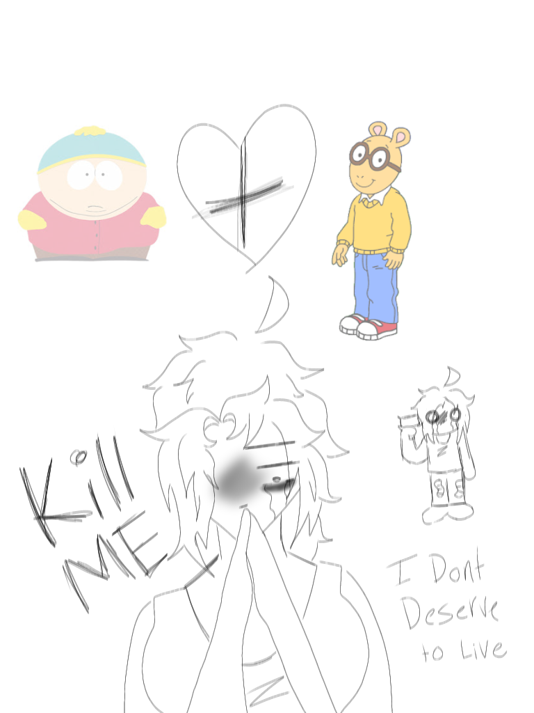 KILL ME. 🔪🔪😭😭 - ibisPaint