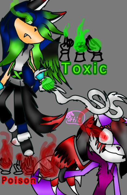 Toxic and Poison(SpeedPaint) - ibisPaint