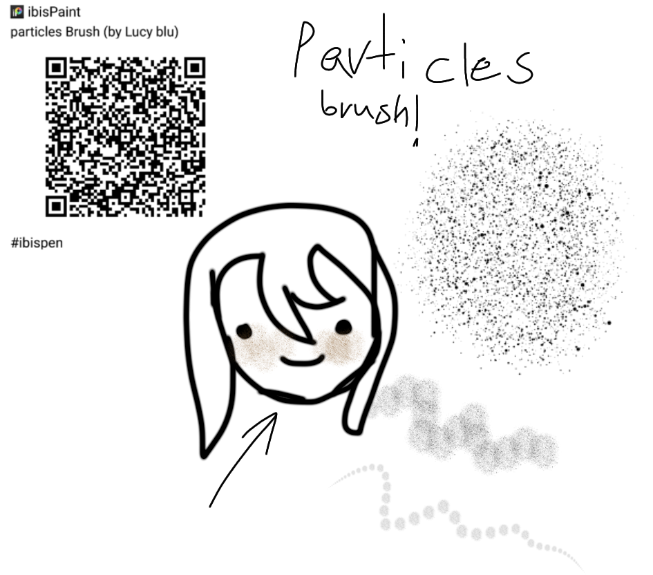 particles Brush - ibisPaint