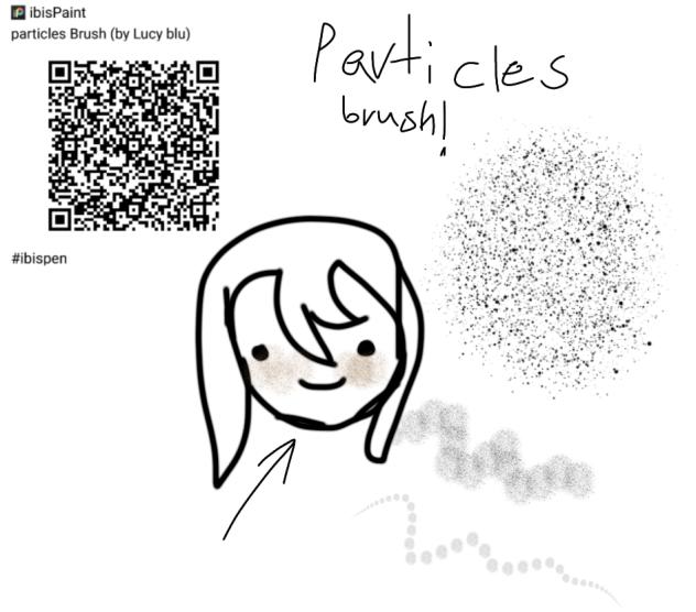particles Brush - ibisPaint