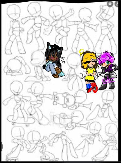 pose Collab! - ibisPaint