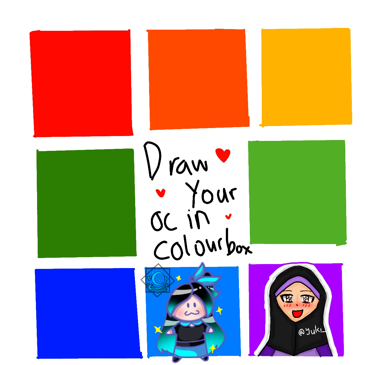 Cube collab - ibisPaint