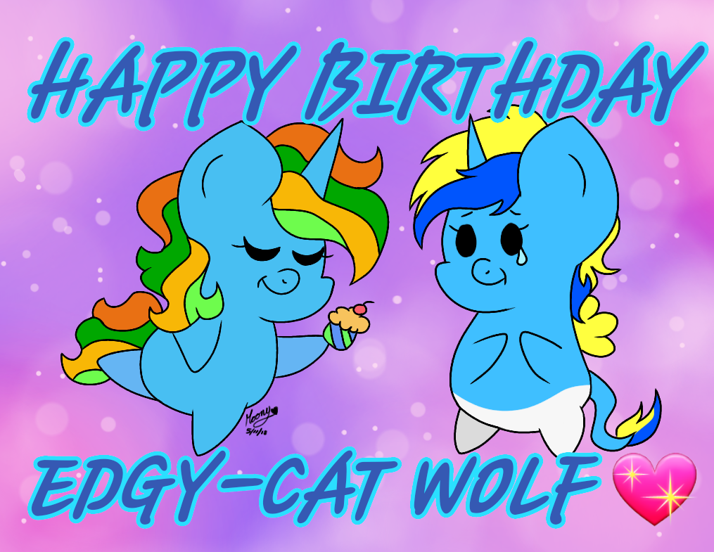 Happy Birthday Edgy x3 - ibisPaint