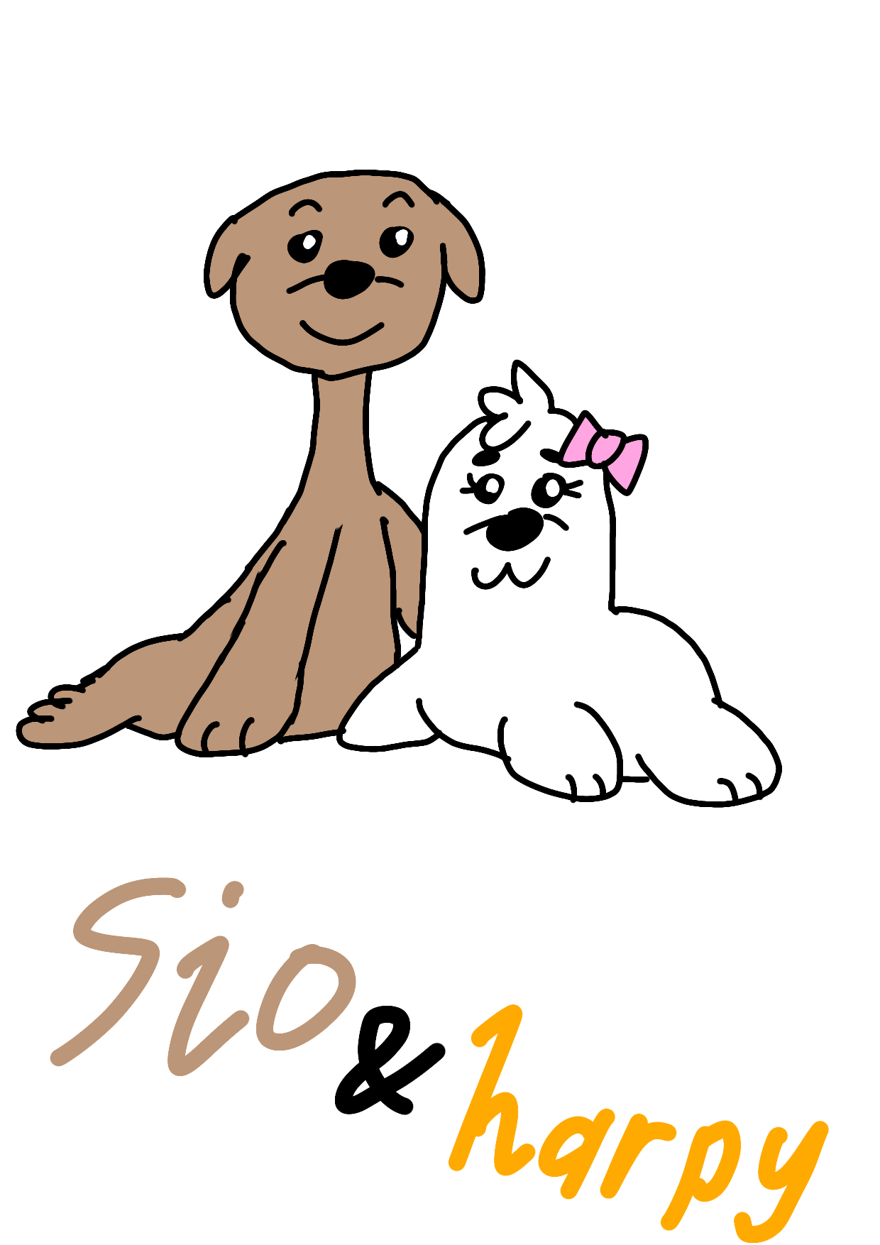 Sio and Harpy - ibisPaint