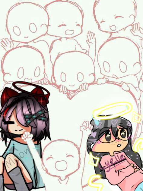 Collab with moon moon! - ibisPaint