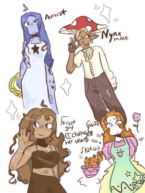 my characters! - ibisPaint